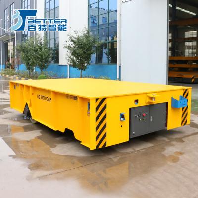 China Trackless Omnidirectional Transfer Cart Offering Longitudinal and Transverse Mobility with Automatic Stop Safety Detection for sale