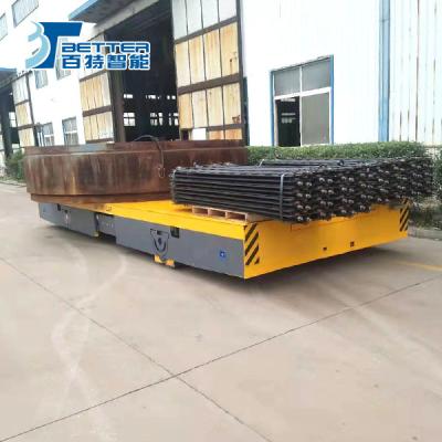 China High Load Capacity Battery-Powered Trackless Transfer Cart for Flexible Material Transport for sale