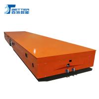 China Heavy Duty 300 Ton Load Capacity Battery-Powered Transfer Cart with Anti-Explosion and 360 Degree Motorized Rotation for sale