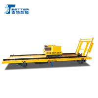 China Remote Control Battery Powered Transfer Cart with 1-300ton Load Capacity and Steel Material for Heavy Duty Transport for sale