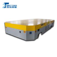 China Rubber Wheel Rail Guided Automated Guided Vehicle for Heavy Duty Material Transportation with Customized Options for sale