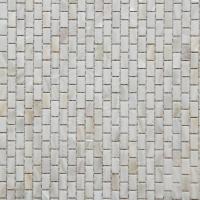 China Handmade Freshwater Sea Shell Wall Mosaic 10x20mm Natural Shell Tile 305x305mm for sale