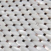 China Convex Bowling Shape Small Pieces Sea shell Wall Panel Freshwater Shell Panel 20x20mm for sale
