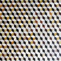 China Yellow Butterfly Shell Mixed Freshwater Shell and Cattle Ear Shell Decorating Wall Panel for sale