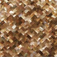China Natural Penguin Sea Shell Wall Covering Mosaic Panel Square Pieces 10x20mm Custom Size for sale