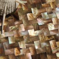 China Natural Penguin Sea Shell Wall Covering Mosaic Panel Square Pieces 10x20mm Custom Size for sale