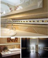 China Natural Sea Shell Border Custom-Made Molding for Wall Covering 1sqm MOQ for sale