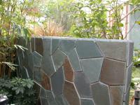 China Natural Paving Stone Rusty Slate Irregular Stone Crazy Stone Multicolor Stepping Stone for sale