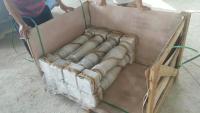 China White Marble Balustrade Guangxi Carrara Baluster Handrails Custom Sizes for sale