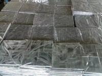 China Black Slate Mosaic Natural Stone Wall and Floor Tile 305x305mm Sheet for Indoor Outdoor Decoration for sale