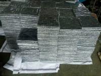 China Black Slate Mosaic Tile 305x305x10mm Natural Stone Wall and Floor Mosaic for Indoor Outdoor Decoration for sale