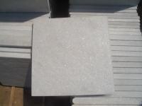 China White Natural Quartzite Tiles and Slabs 60x60cm High Hardness Patio Stone for sale