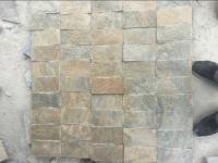 China Rustic Quartzite Tiles 60x60cm Natural Stone Pavers for Patio Flooring Wall Cladding for sale