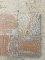 China Rustic Quartzite Tiles 60x60cm Natural Stone Pavers for Patio Flooring Wall Cladding for sale