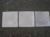 China Off White Quartzite Tiles 60x60cm Natural Stone Pavers Patio Flooring High Hardness for sale