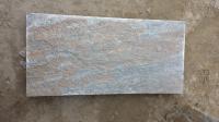 China Green Rustic Quartzite Pavers 60x60cm Natural Stone for Driveway and Patio for sale