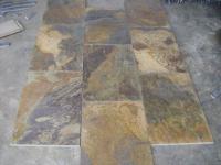 China China Rusty Multicolor Slate Walkway Pavers 30x60cm Natural Split Patio Stones for sale