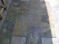 China China Rusty Multicolor Slate Walkway Pavers 30x60cm Natural Split Patio Stones for sale