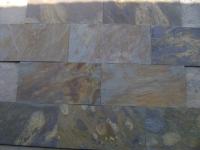 China China Rusty Multicolor Slate Walkway Pavers 30x60cm Natural Split Patio Stones for sale