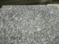 China Silver Grey Sea Wave Flower Granite Floor Tiles Slabs 600x600mm 20mm for sale