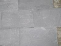 China BSS-005 Grey Slate Paving Stone Natural Split Surface 30x60cm Floor Tile Slate Paver for sale
