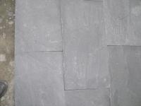 China BSS-005 Grey Slate Paving Stone Natural Split Surface 30x60cm Floor Tile Slate Paver for sale