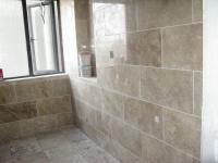 China Coffee Travertine Tiles 10mm Natural Stone Paving for Indoor Outdoor Wall Floor for sale