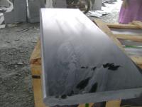 China Black Slate Stair Treads Natural Split Steps 1200x300mm Custom Sizes Available for sale