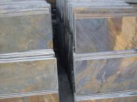 China China Multicolor Slate Tiles 30x60cm Rust Slate Stone Pavers Natural Split Surface for sale