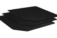 China Midnight Black Slate Roof Tiles 400x200mm Natural Stone Roof Slates Durable Non-Fading for sale