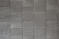 China Natural Slate Roof Tiles 400x250mm Grey Hubei Slate Stone Roofing for sale