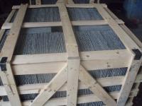 China Natural Slate Roof Tiles 400x250mm Grey Hubei Slate Stone Roofing for sale