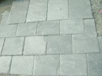 China Light Green Slate Roof Tiles 400x200mm Natural Split Pre-Drilled Durable Non-Fading for sale