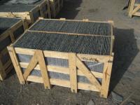 China Light Green Slate Roof Tiles 400x200mm Natural Split Pre-Drilled Durable Non-Fading for sale