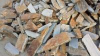 China Rustic Quartzite Field Stone Natural Random Stone Veneer Quartzite Stone Cladding for sale