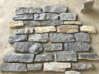China Blue Quartzite Loose Ledge Stone Natural Stone Veneer Wall Cladding 60kgs/m2 2-3cm for sale