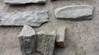 China Green Quartzite Ledger Stone Veneer Natural Split Face Wall Cladding 60kg per m2 for sale