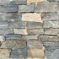 China Natural Quartzite Granite Field Stone Veneer Random Ledger Stone 2-3.5cm Thick for sale