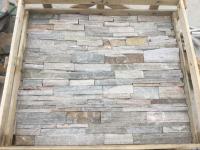 China Pink Quartzite Random Stone Veneer Quartzite Field Stone Natural Stone Cladding for sale