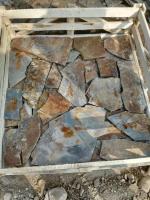 China Multicolor Slate Random Flagstone,Slate Crazy Stone,Landscaping Stone,Irregular Flagstone for sale
