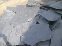 China Grey Slate Random Flagstone Natural Paving Stone 30-50cm Irregular Patio Flooring for sale