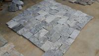 China Grey Slate Field Stone Wall Cladding Natural Slate L Corner Stone 15-45cm for sale