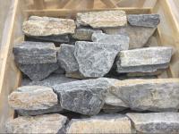 China Blue Quartzite Random Flagstone 2-3.5cm Little Tumbled Patio Flooring Wall Stone for sale