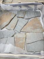 China Rustic Quartzite Random Flagstone 2-3.5cm Natural Irregular Patio Stone for sale
