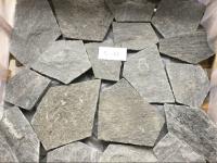 China Pink Quartzite Random Flagstone Crazy Stone 2-3.5cm Thick Landscaping Stone for Patio Flooring for sale