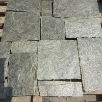 China Green Quartzite Stone Cladding Natural Stone Wall Tiles Quartzite Retaining Wall for sale