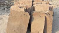China Pink Sandstone Random Flagstone Crazy Stone Irregular Flagstone Landscaping Stones for sale