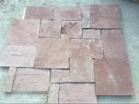 China Red Sandstone Retaining Wall Natural Sandstone Cladding Sandstone Wall Tiles for sale