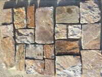 China Marble Random Flagstone Irregular Flagstone Crazy Stone Landscaping Stones for sale