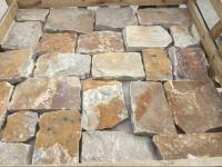 China Marble Random Flagstone Irregular Flagstone Crazy Stone Landscaping Stones for sale